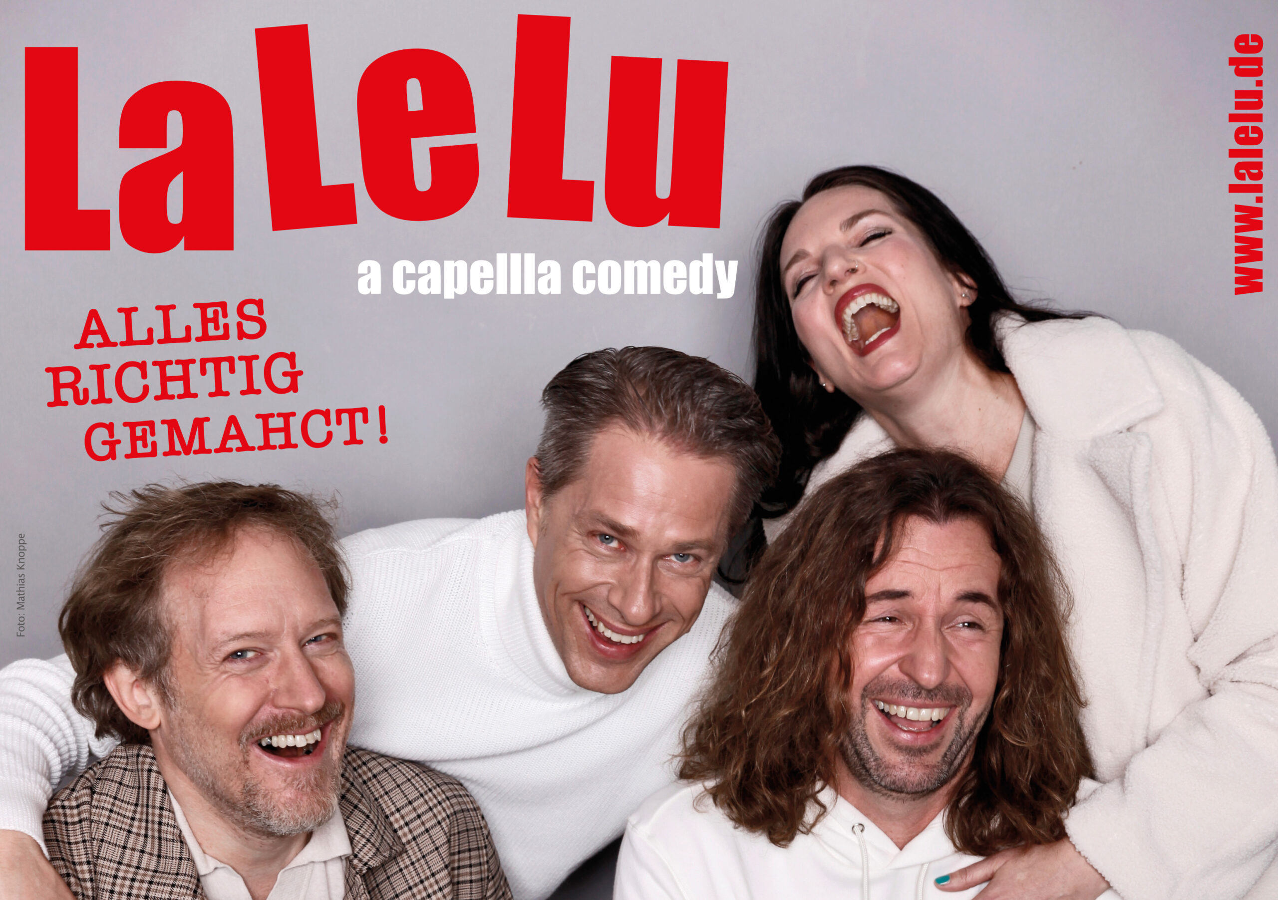 "Alles richtig gemahct!", das brandneue Programm von LaLeLu a cappella ...
